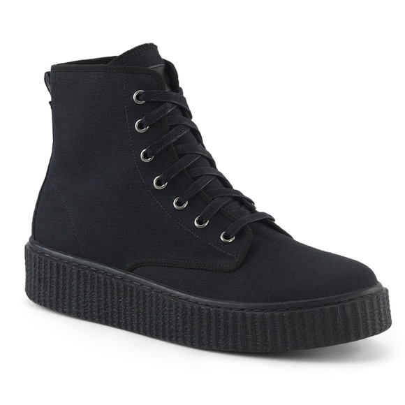 Shoes | Mens Gothic Platform Lace Up High Top Creeper Sneakers | Poshmark